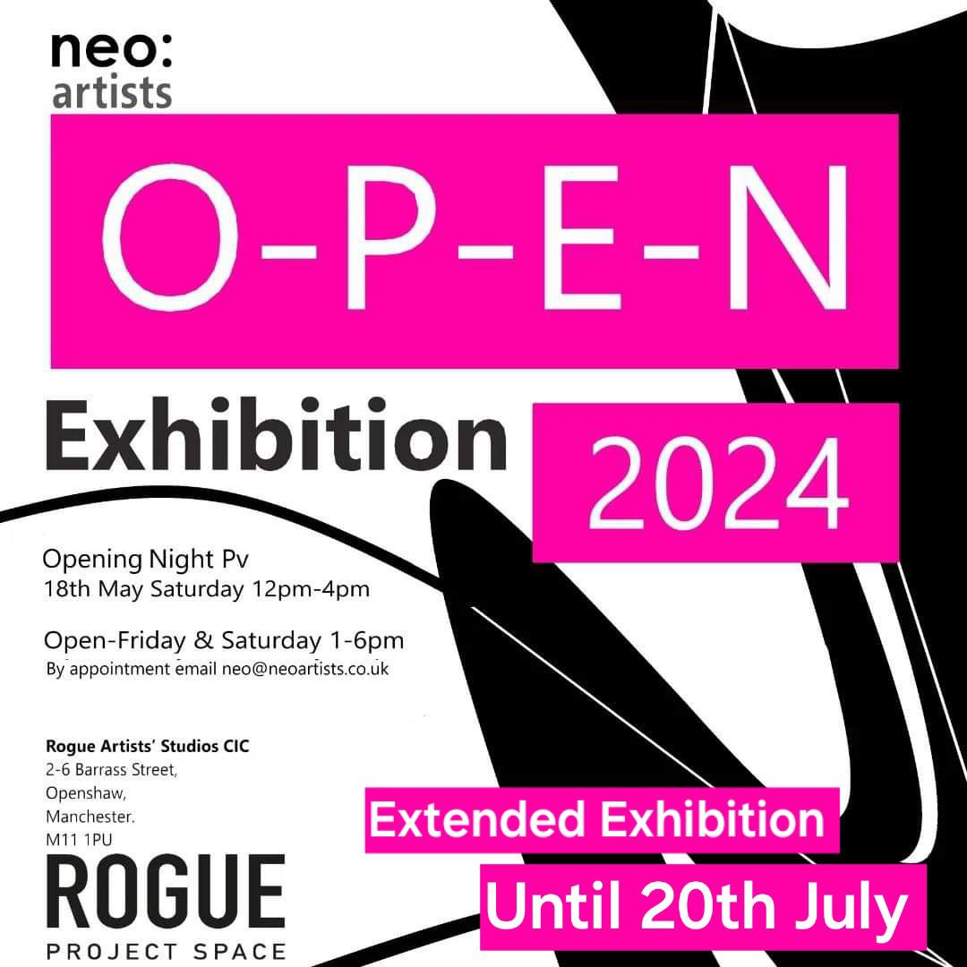 O-P-E-N Exhibition extended 20th July